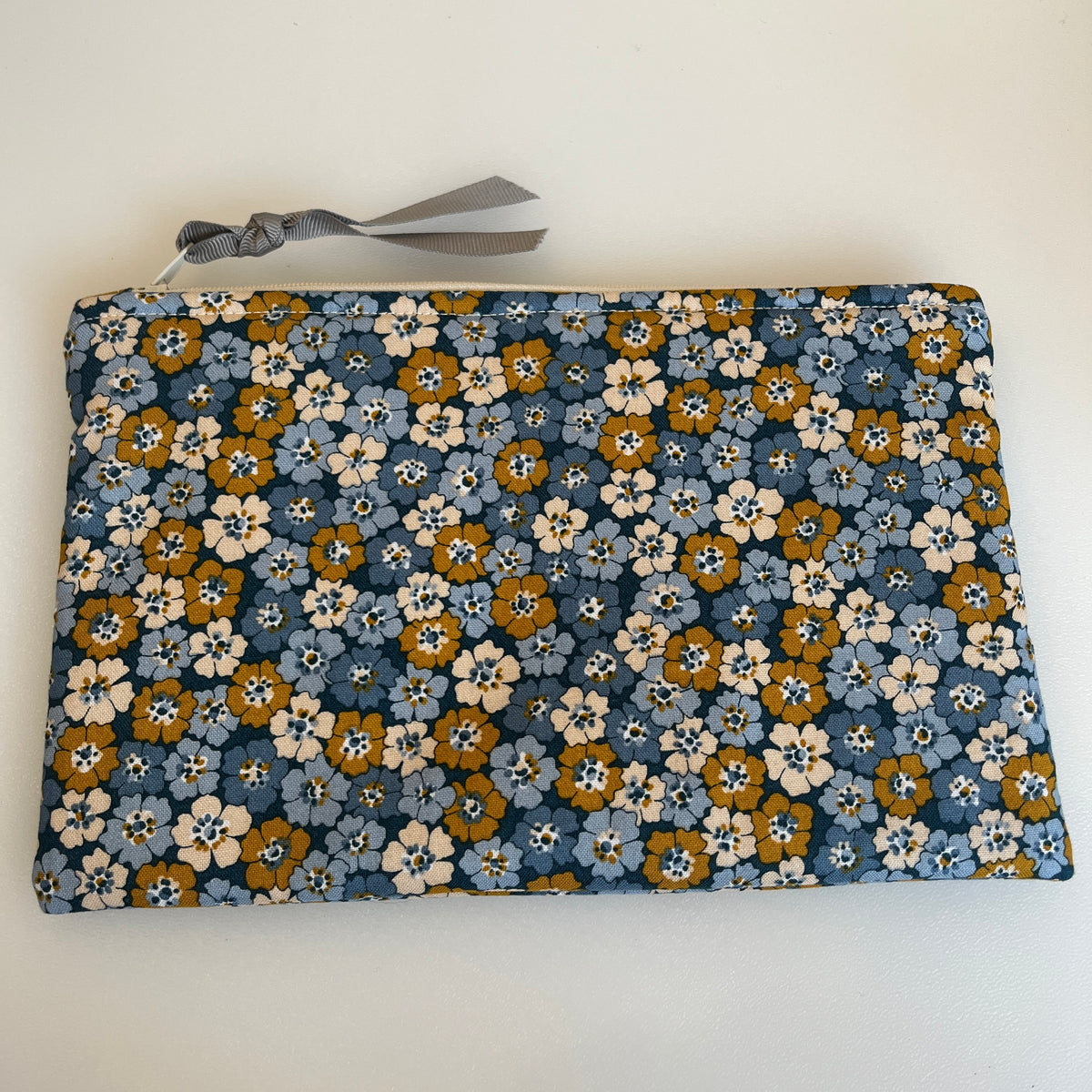 Large notions pouch handmade with Liberty fabric - Spring Flourish ...