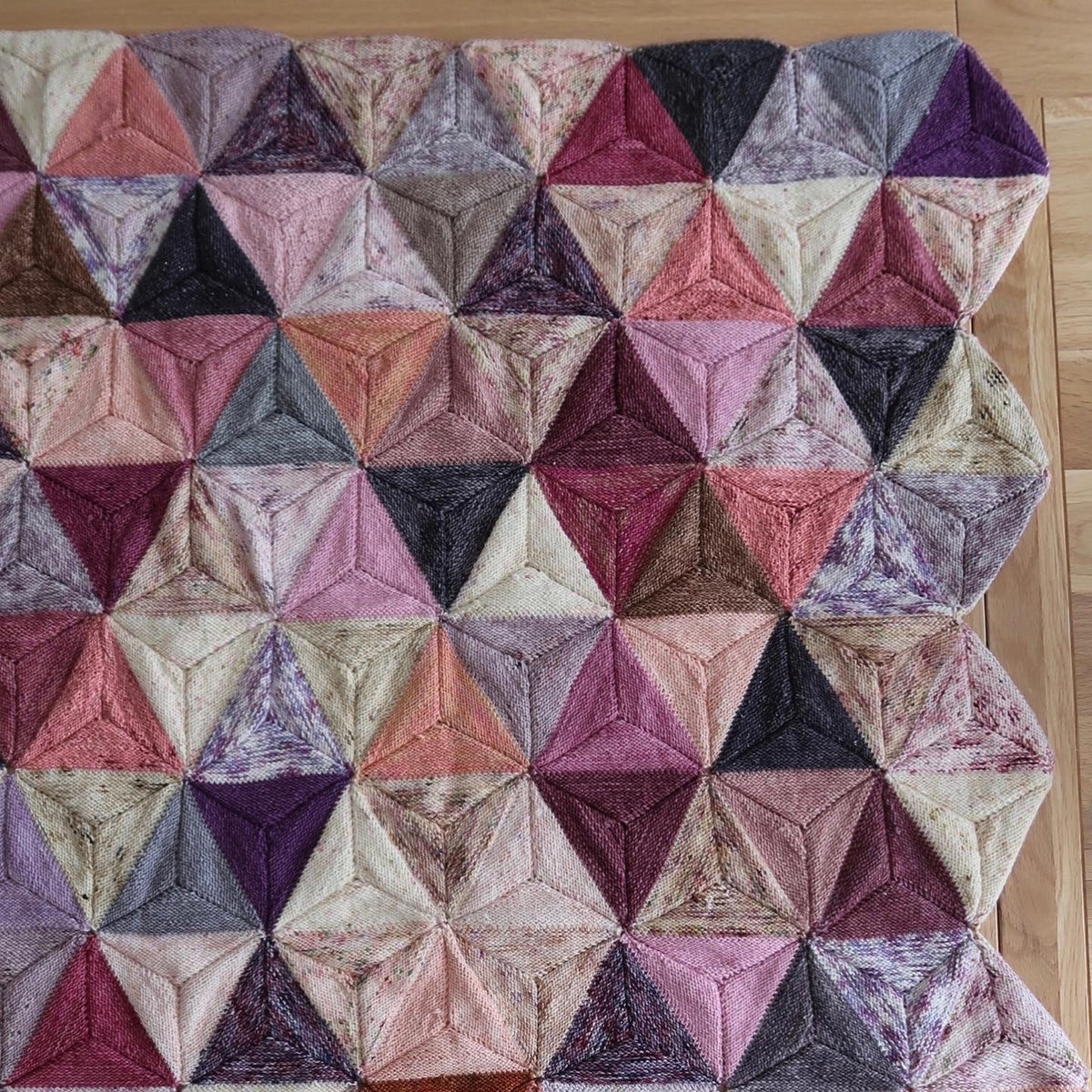 Triangulum Blanket Pattern (PDF) – Craft House Magic